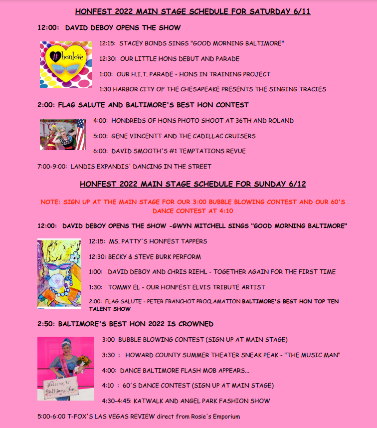 HONfest - Bawlmer's Best Time